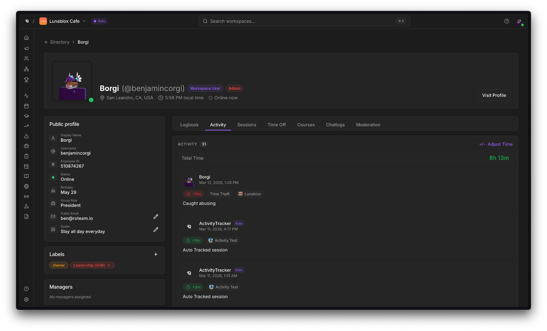 Roteam.io | The Ultimate Roblox Group Management Platform
